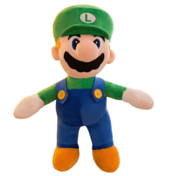 25cm Cartoon Luigi Soft Stuffed Plush Toy - PlushStore.com - World of ...